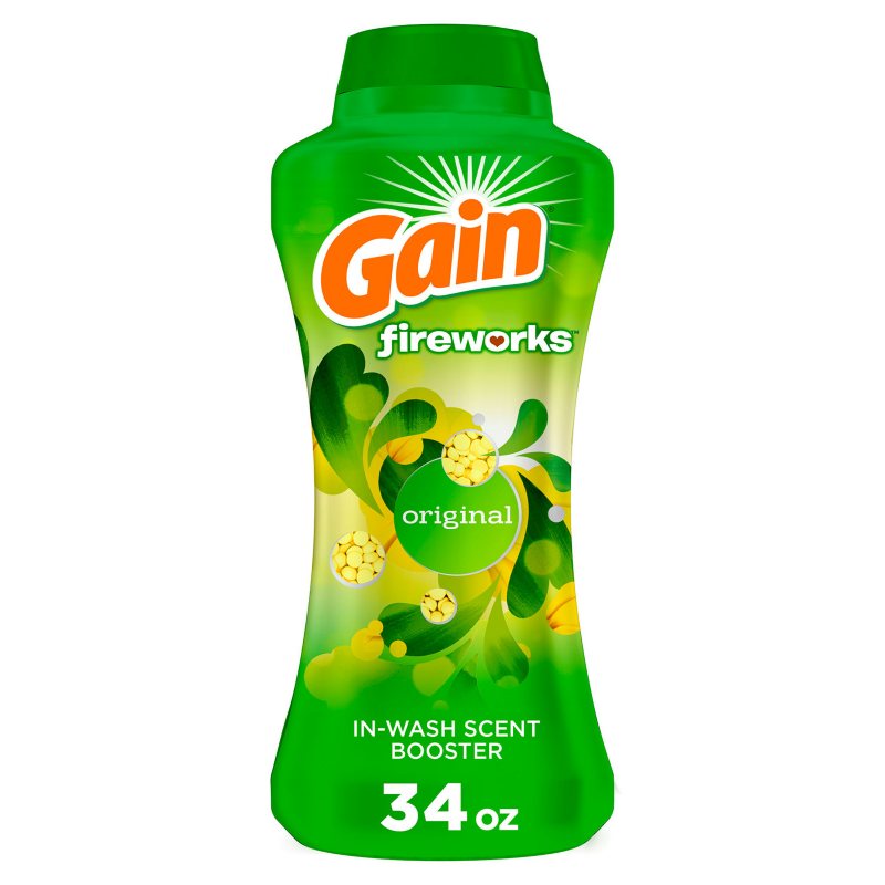 Gain Fireworks In-Wash Scent Boost Beads Original 34 oz