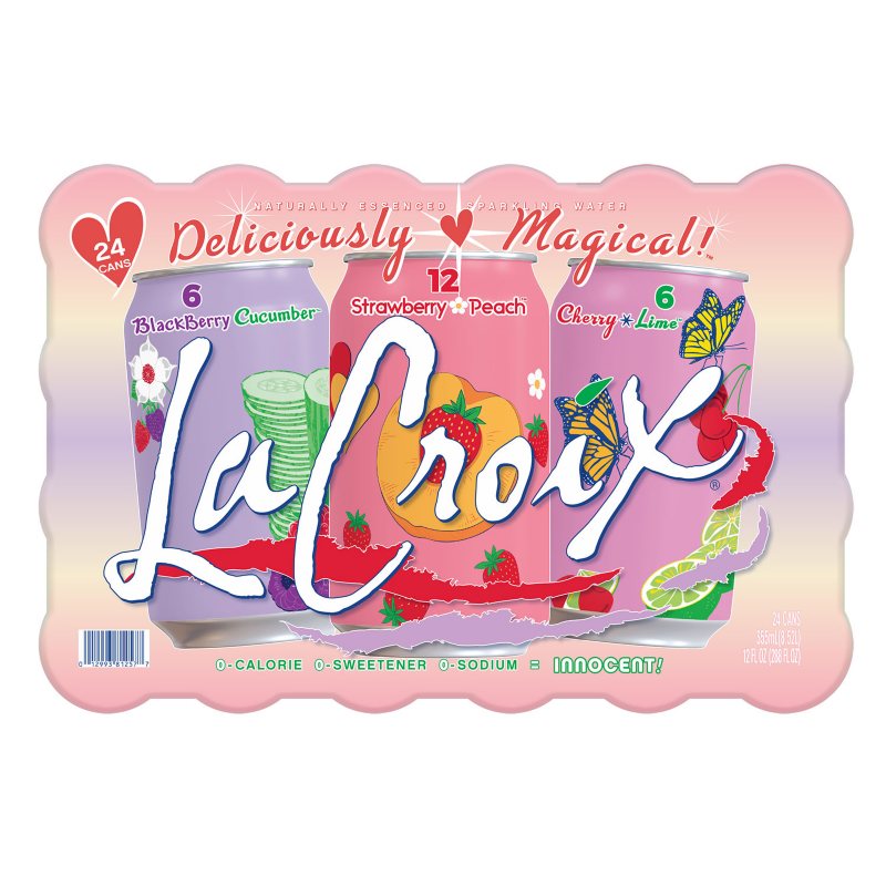 LaCroix Sparkling Water Variety Pack, 12 fl. oz., 24 pack