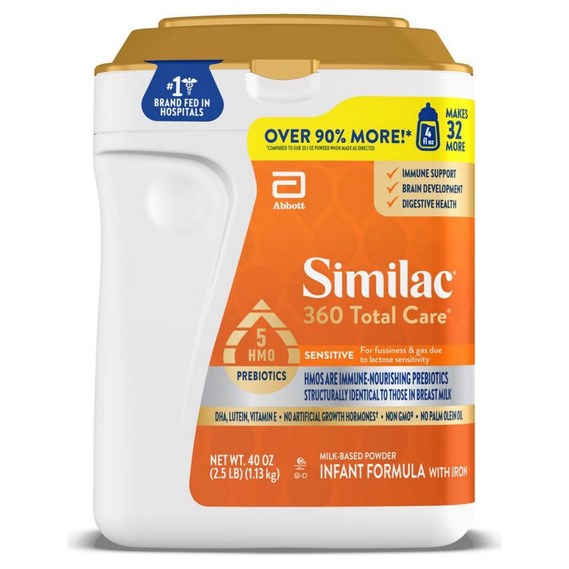 Similac 360 Total Care Infant Formula Powder with Iron Sensitiv