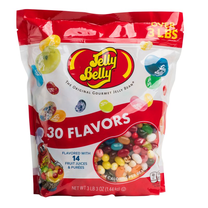 Jelly Belly 30 Flavor Jelly Beans 48 oz
