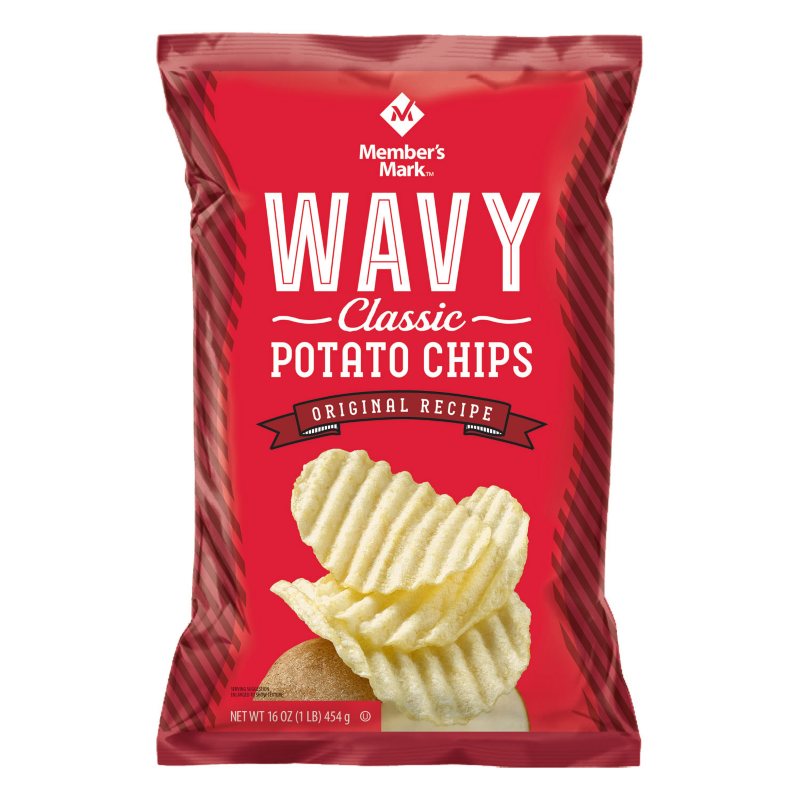 Member's Mark Wavy Potato Chips 16 oz
