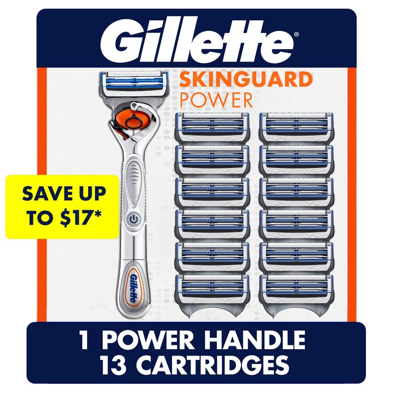 Gillette Skinguard Power Razor Kit Variety Pack 15 ct