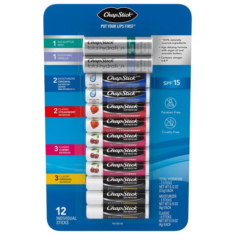 ChapStick Variety Pack 12 ct