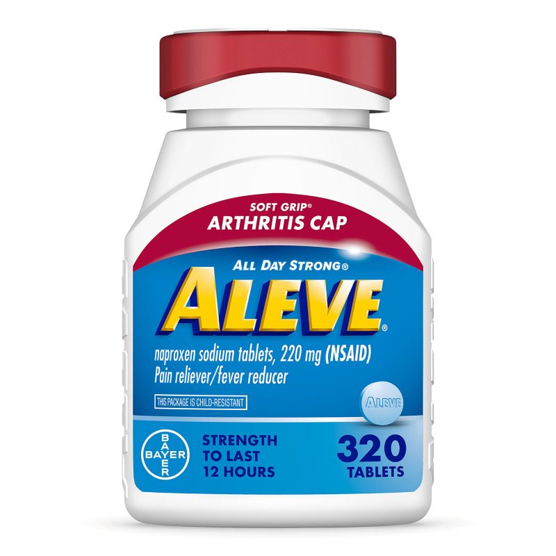 Aleve 220mg Pain Reliever Tablets Arthritis Cap 320 ct