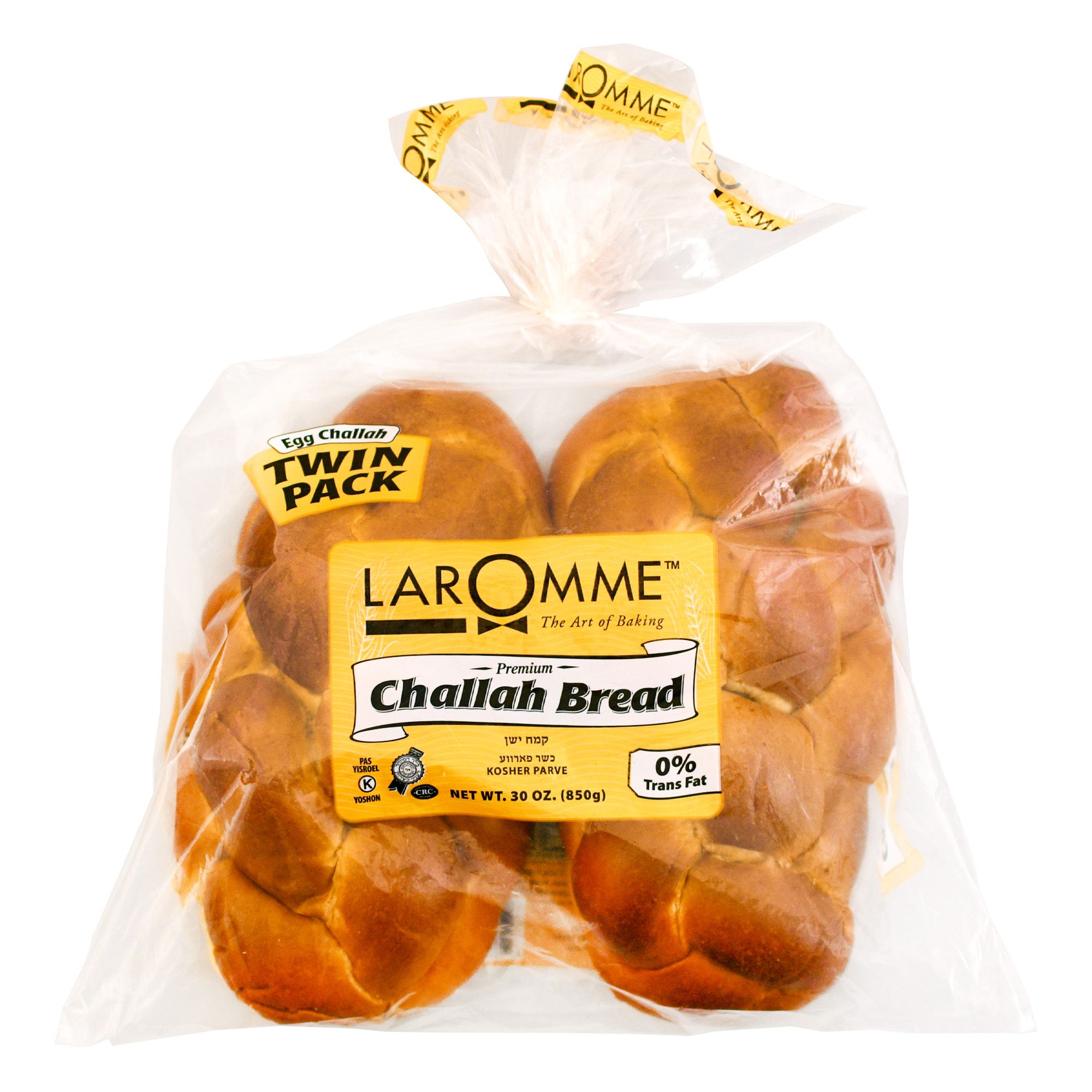 Laromme Challah Bread 15 oz (2-pk)