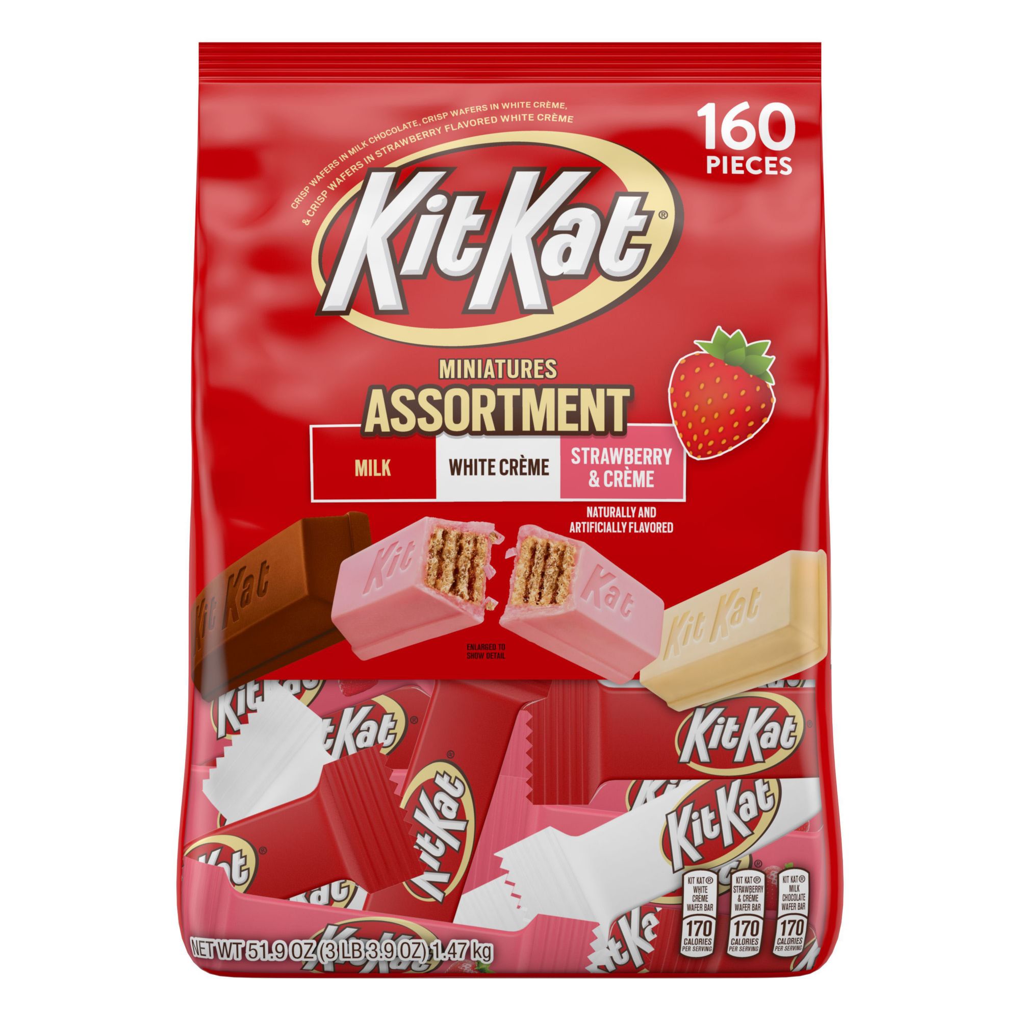 Kit Kat Miniature Chocolate Bars Variety Pack 51.9 oz