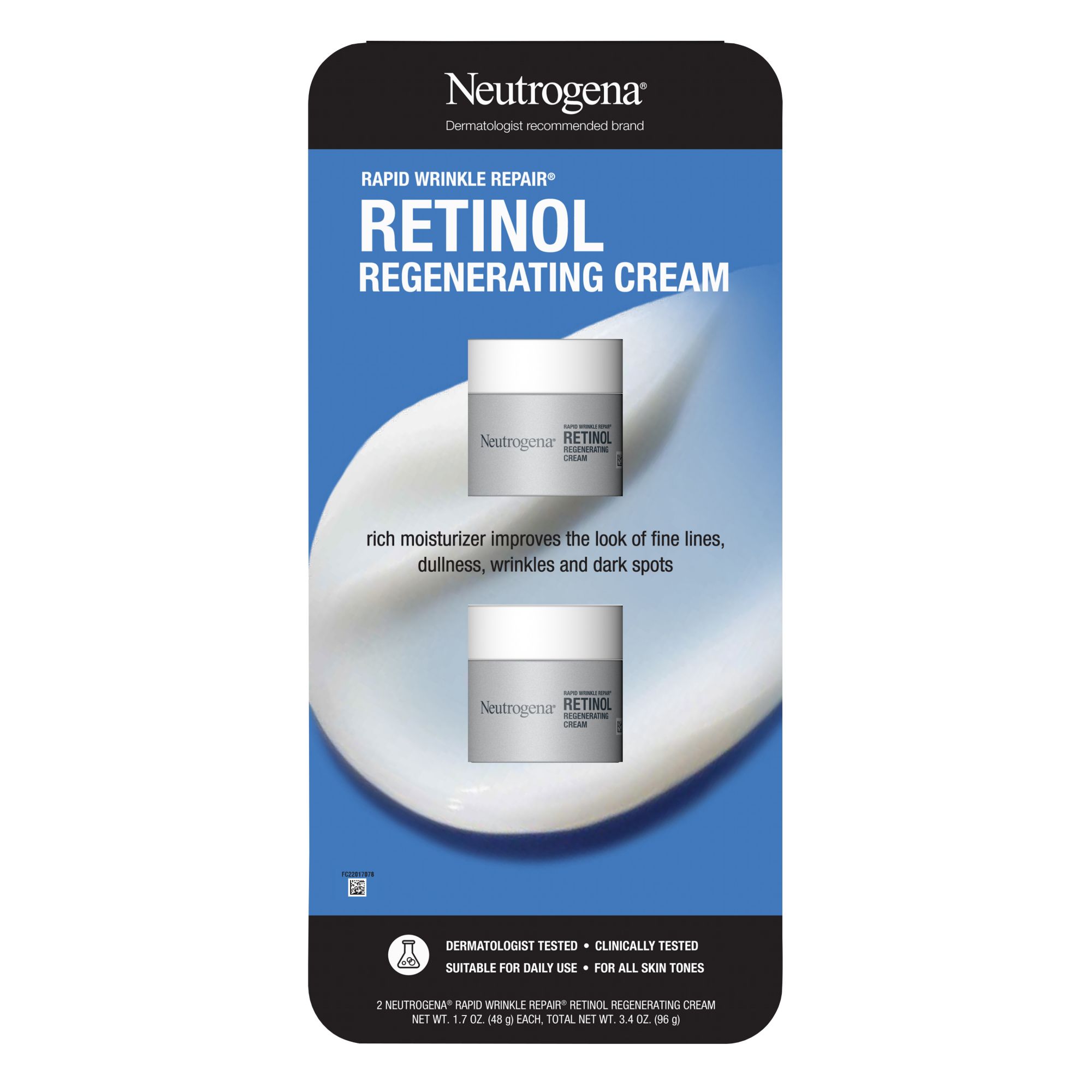 Neutrogena Rapid Wrinkle Repair Retinol Regenerating Cream 1.7