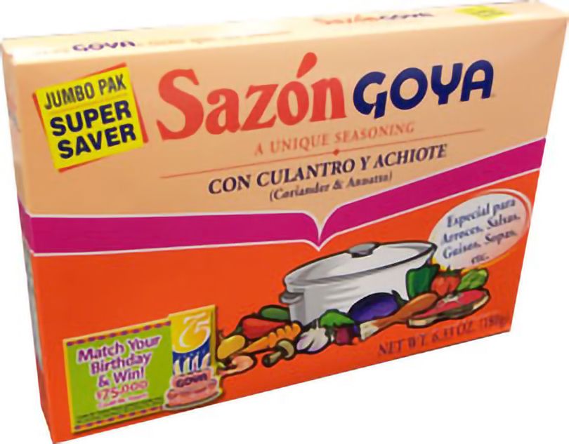 Goya Sazon Unique Seasoning with Coriander & Annatto-pkets Orig