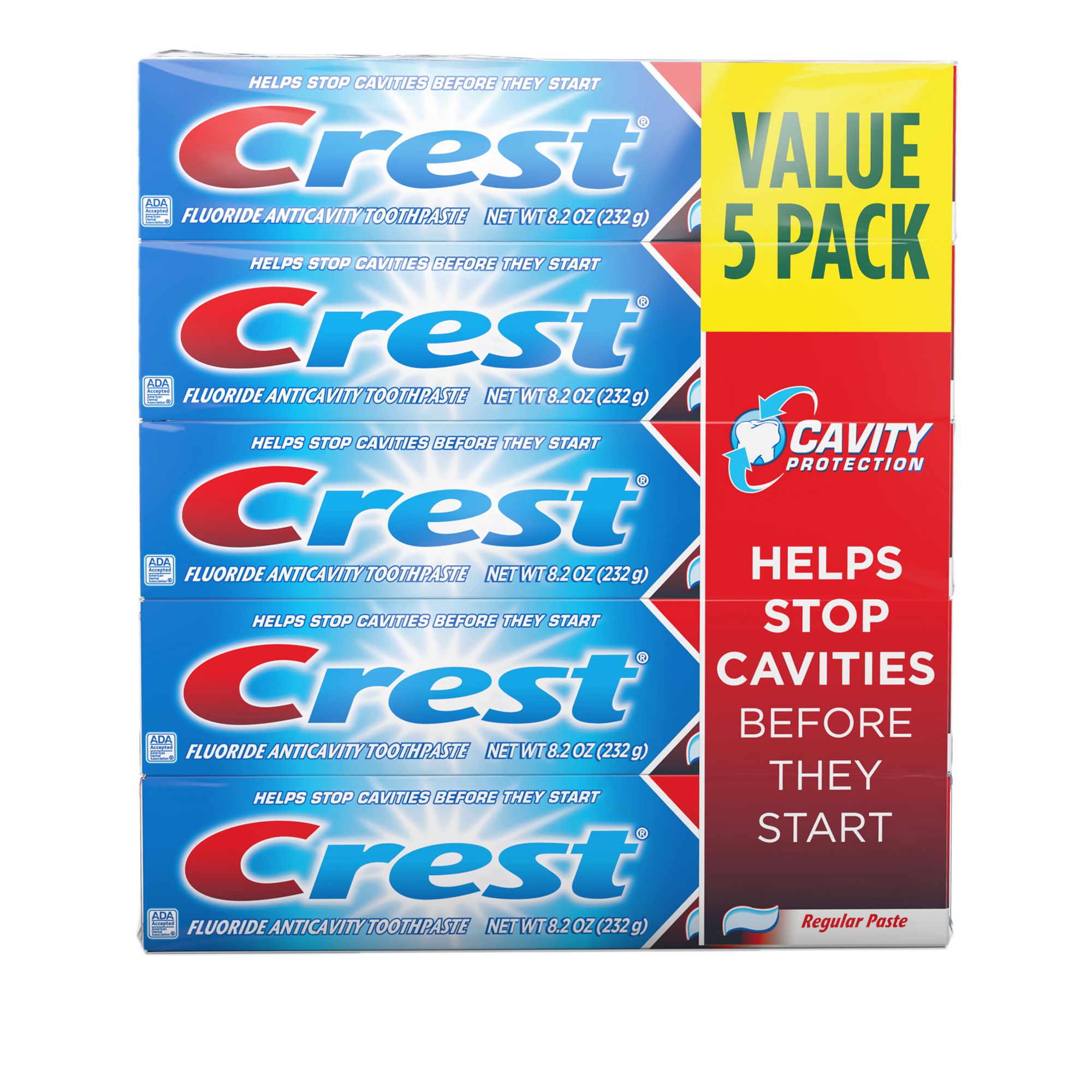Crest Cavity Protection Toothpaste 8.2 oz (5-pk)