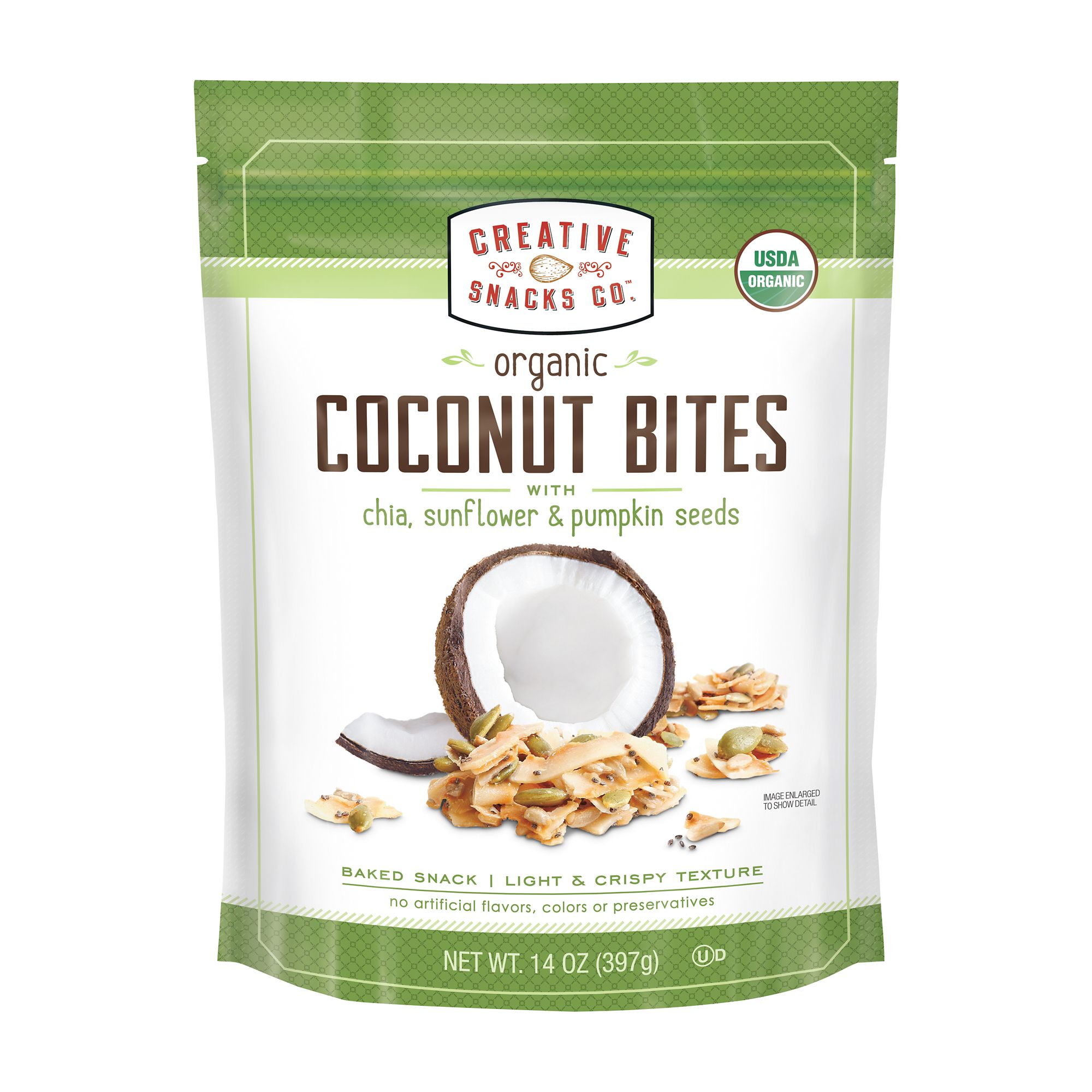 Creative Snacks Co. Organic Coconut Bites 14 oz