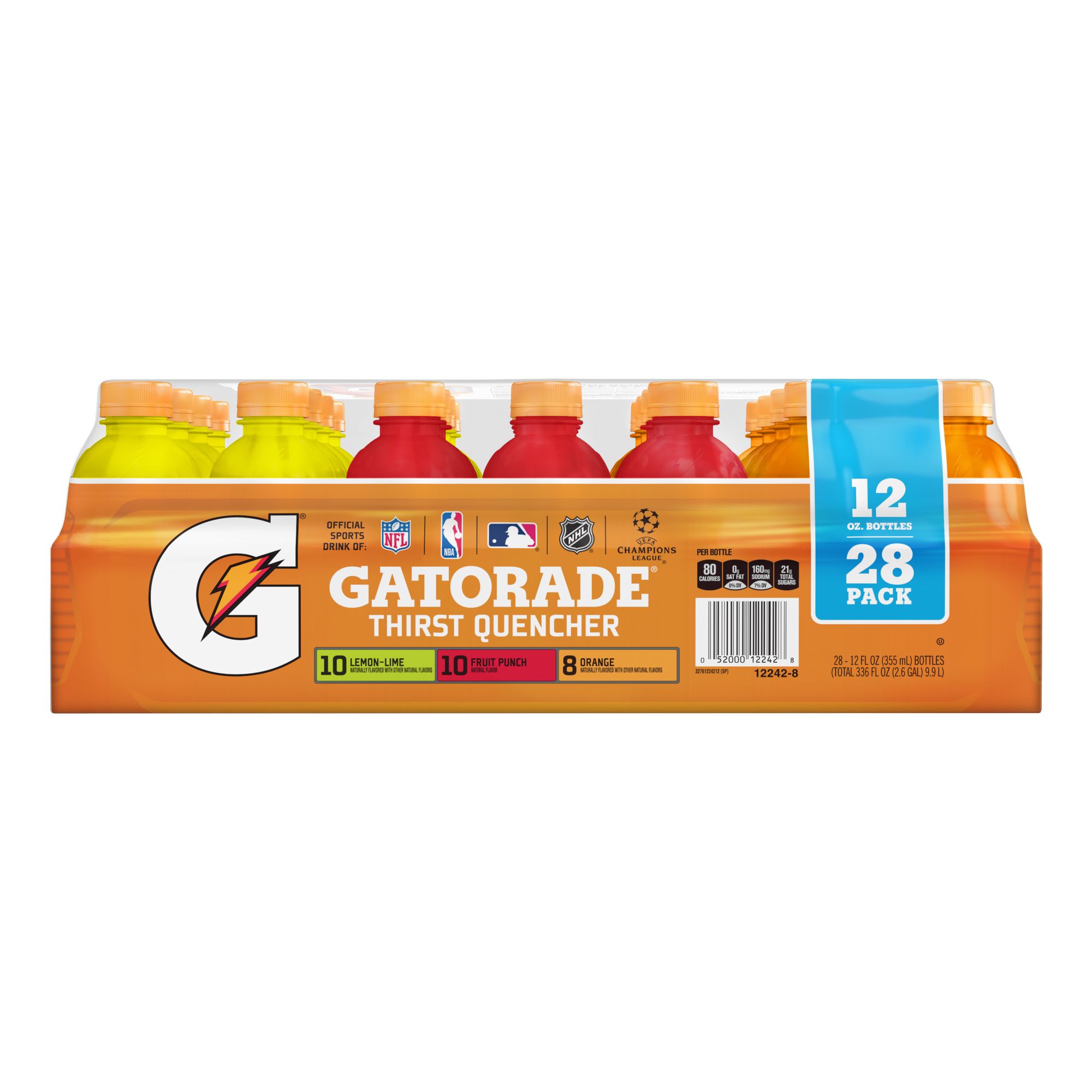 Gatorade Thirst Quencher Drinks Variety Pack 12 fl oz (28-pk)
