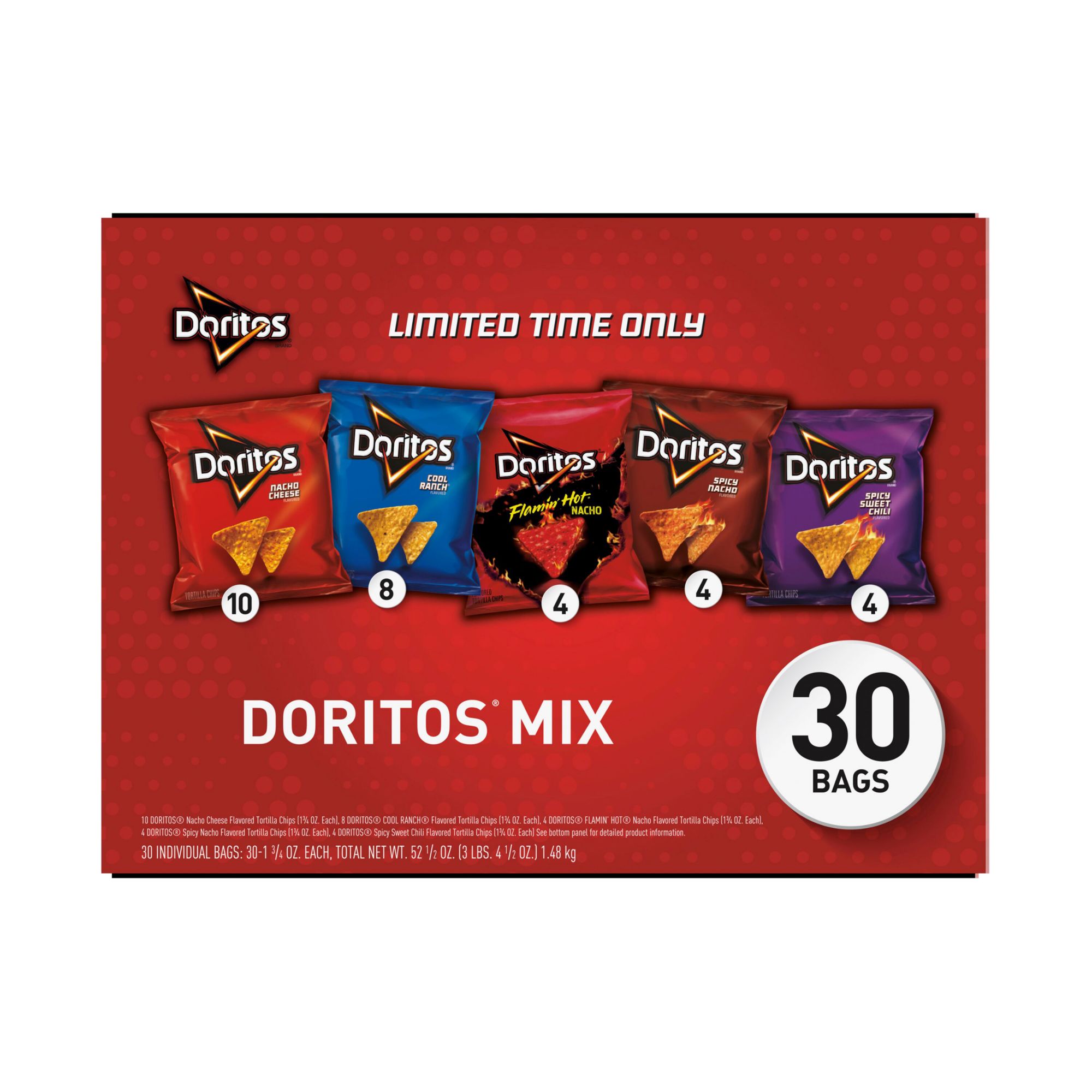Doritos Snacks Mix Variety Pack 1.75 oz (30-pk)