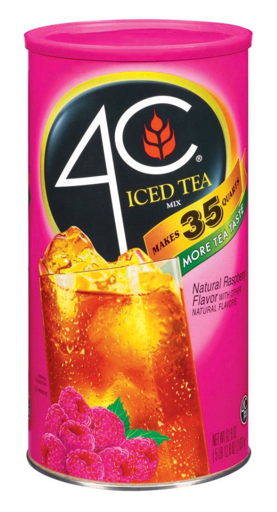 4C Iced Tea Mix Raspberry 92.8 oz