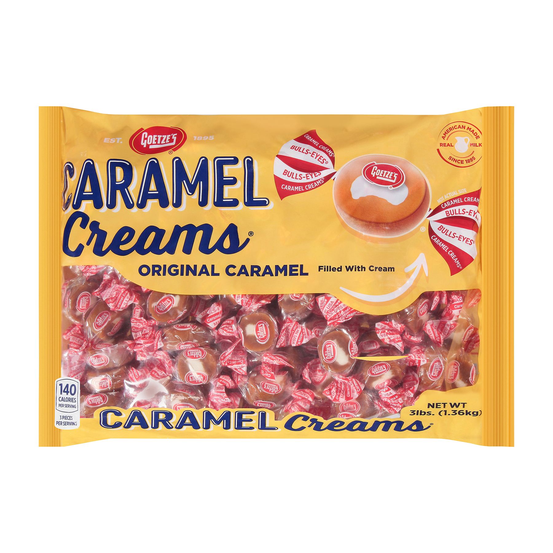 Goetze's Caramel Creams Candy 48 oz