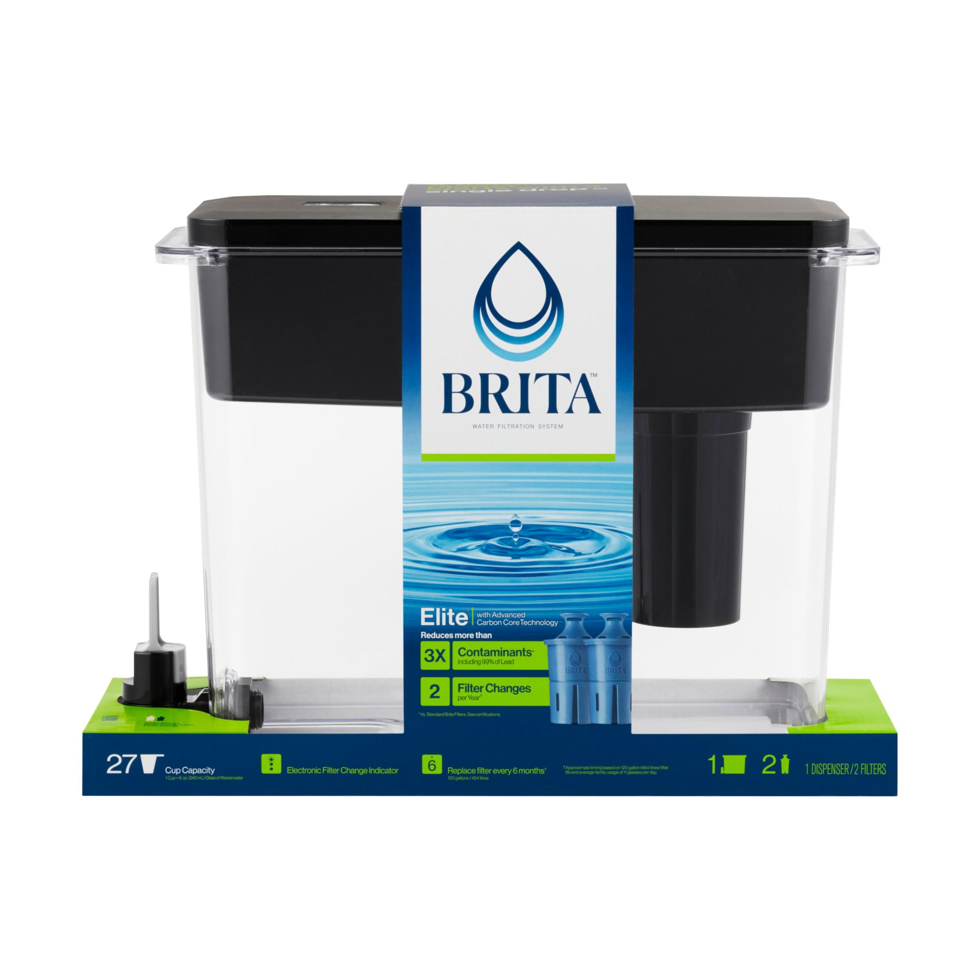Brita UltraMax Water Filter Dispenser Kit Variety Pack 3 ct
