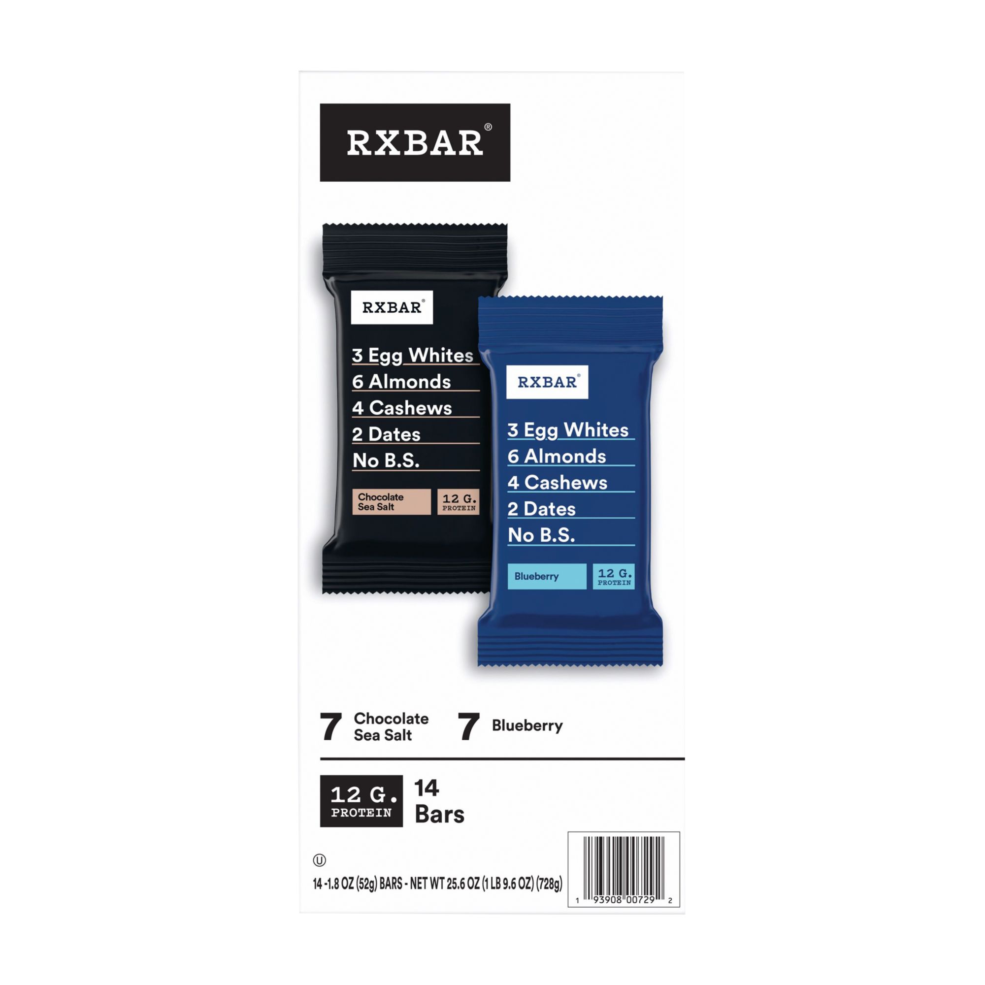 RXBAR Protein Bars Variety Pack 1.8 oz (14-pk)