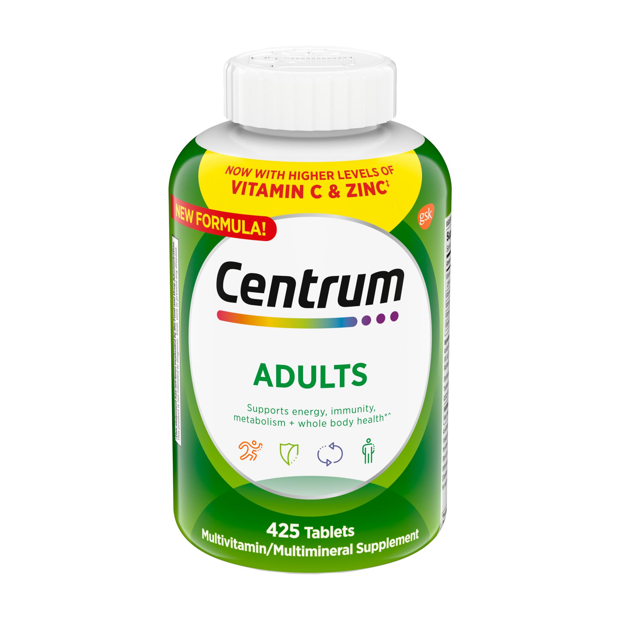 Centrum Adults Multivitamin Tablets 425 ct