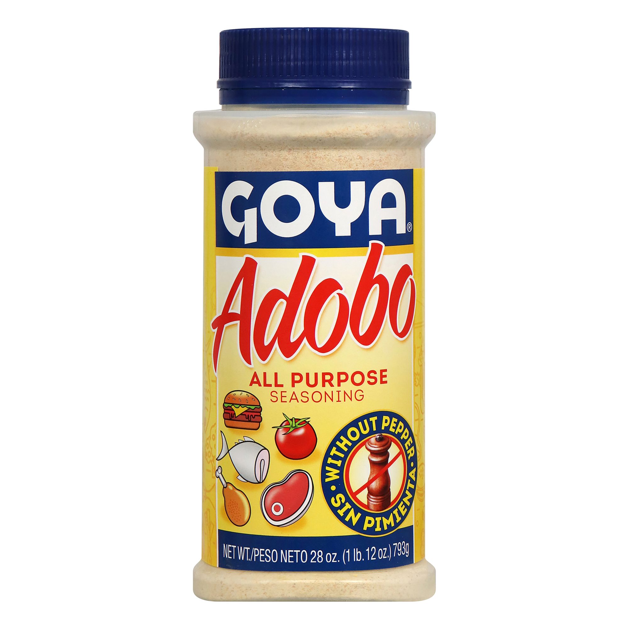 Goya Adobo All Purpose Seasoning Without Pepper 28 oz