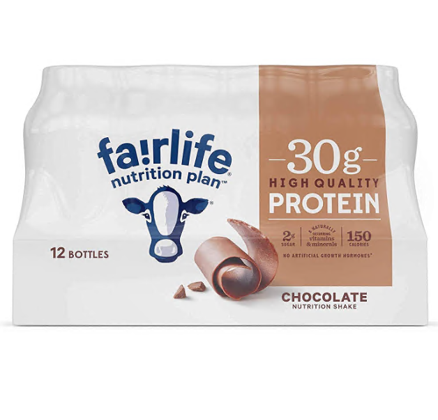 Fairlife Nutrition High Protein Shake, Chocolate, 11.5 oz (12-pack)