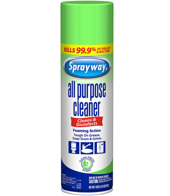 Sprayway Foaming Action All Purpose Cleaner 19 oz (6-pk)