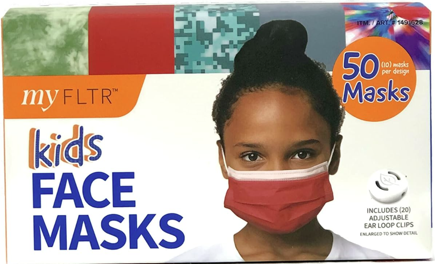 FLTR Kids Face Masks 50 ct