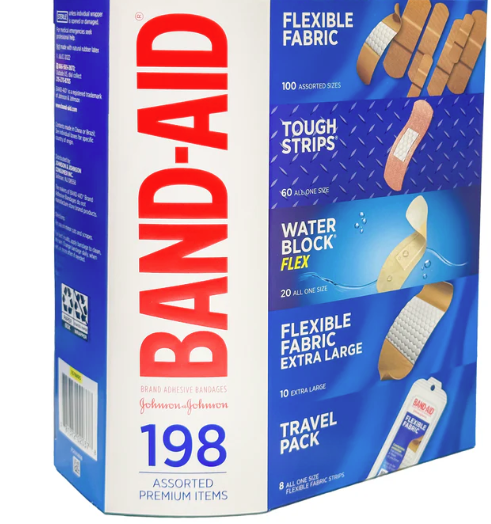 Band-Aids Adhesive Bandages Assorted 198 ct