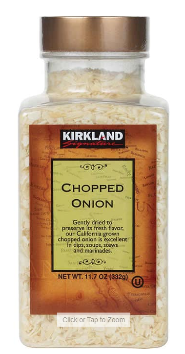 Kirkland Signature Dried Chopped Onion 11.7 oz