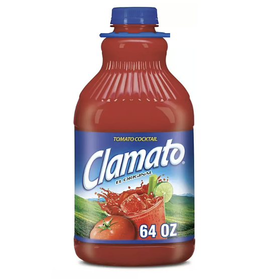 Clamato Original Tomato Cocktail 64 fl oz (2-pk)