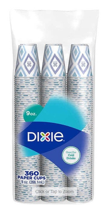 Dixie Cold Cups 9 oz 360 ct