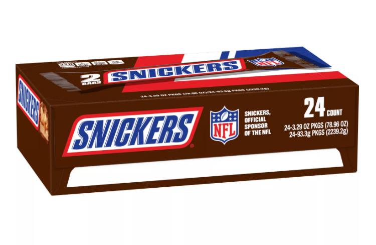 Snickers Chocolate Bars 3.29 oz (24-pk)