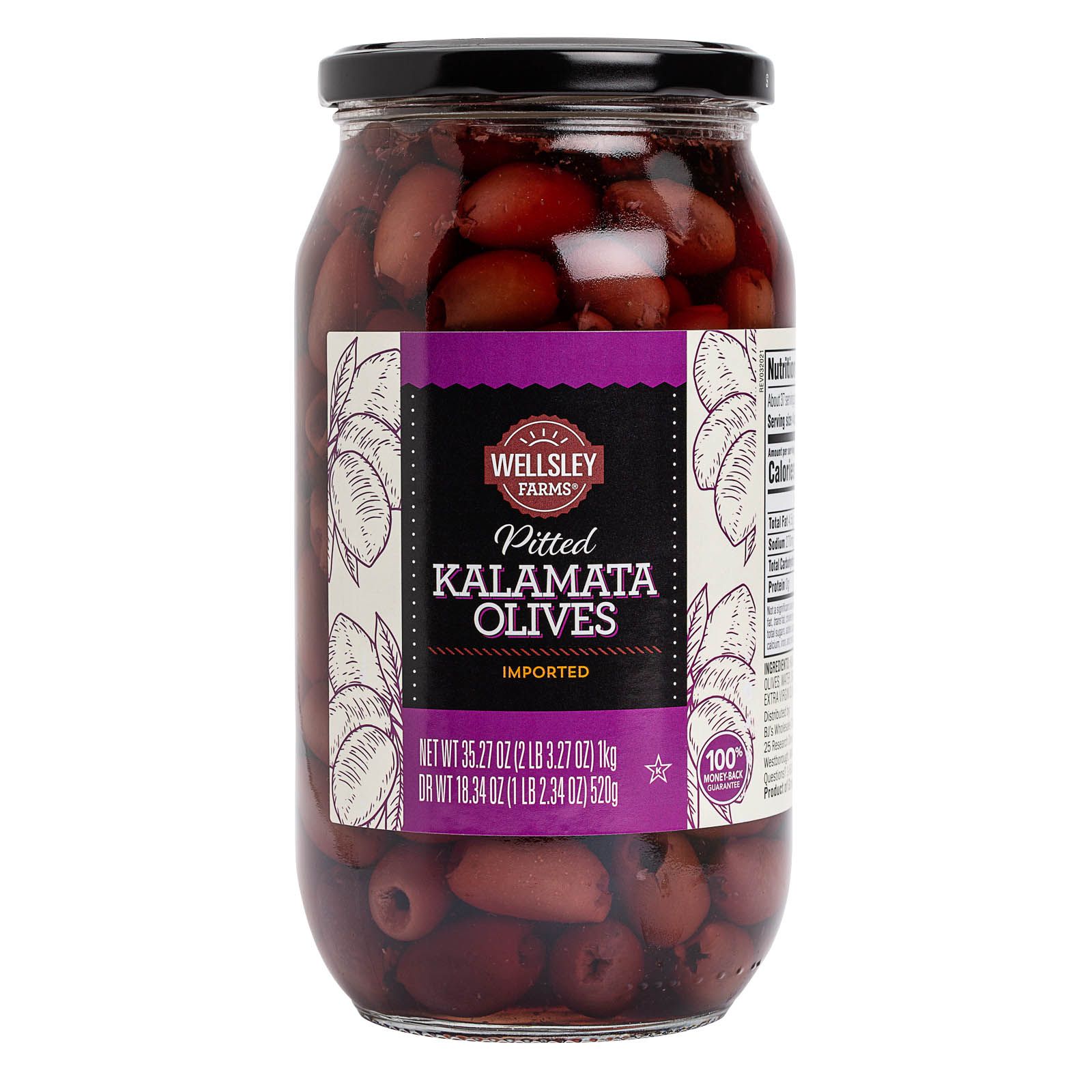 Wellsley Farms Pitted Kalamata Olives 35.27 fl oz