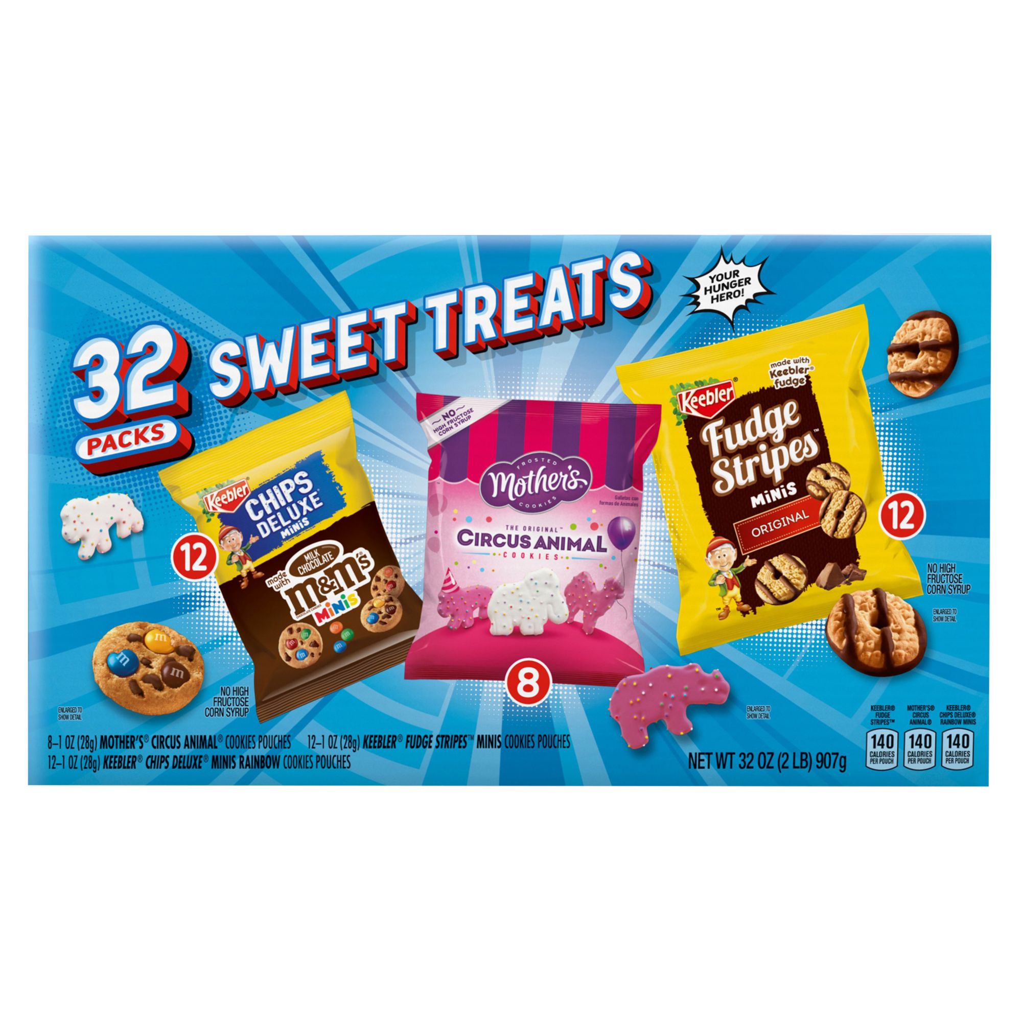 Keebler Sweet Treats Cookies Variety Pack 1 oz (32-pk)