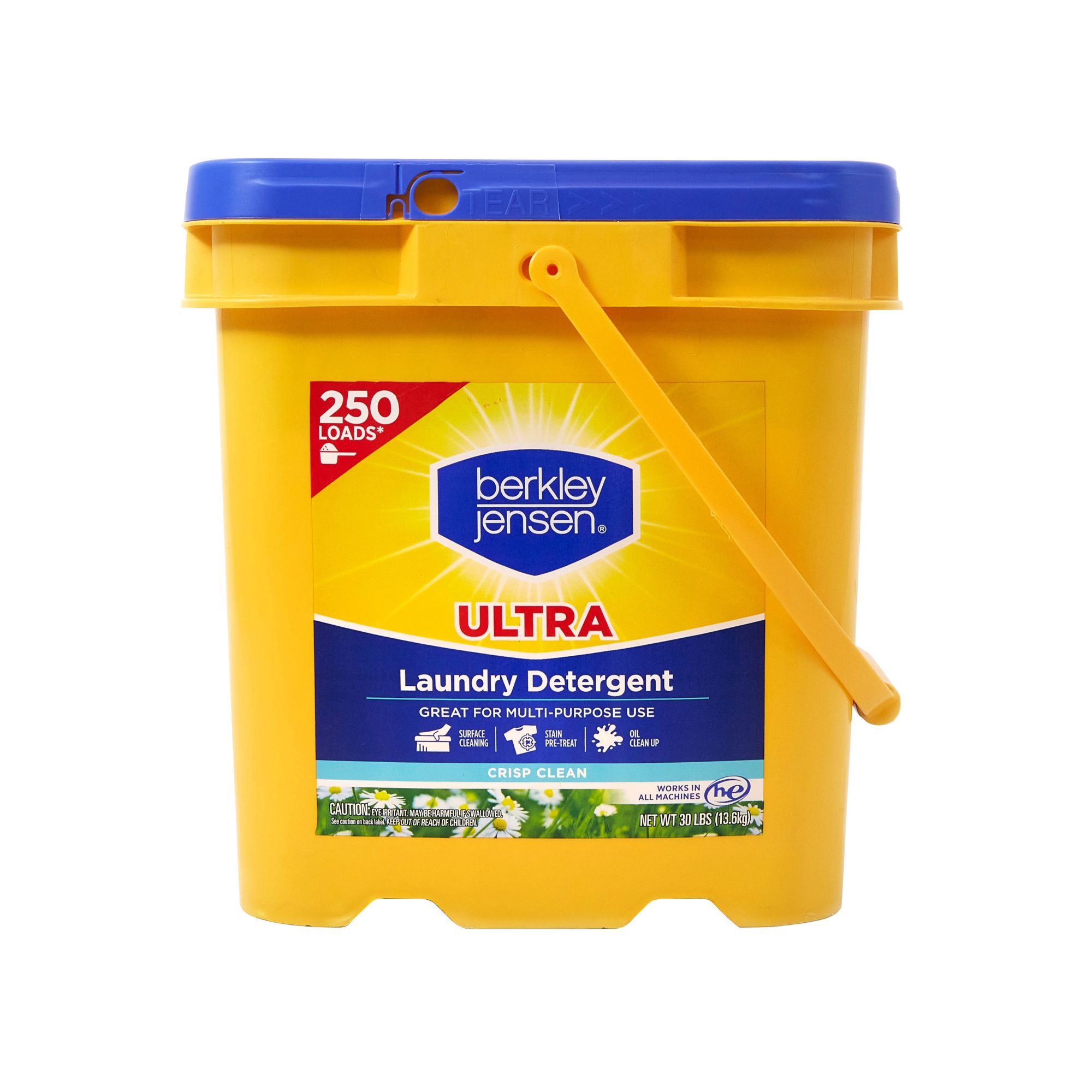 Berkley Jensen Ultra Laundry Detergent Crisp Clean 30 Pounds