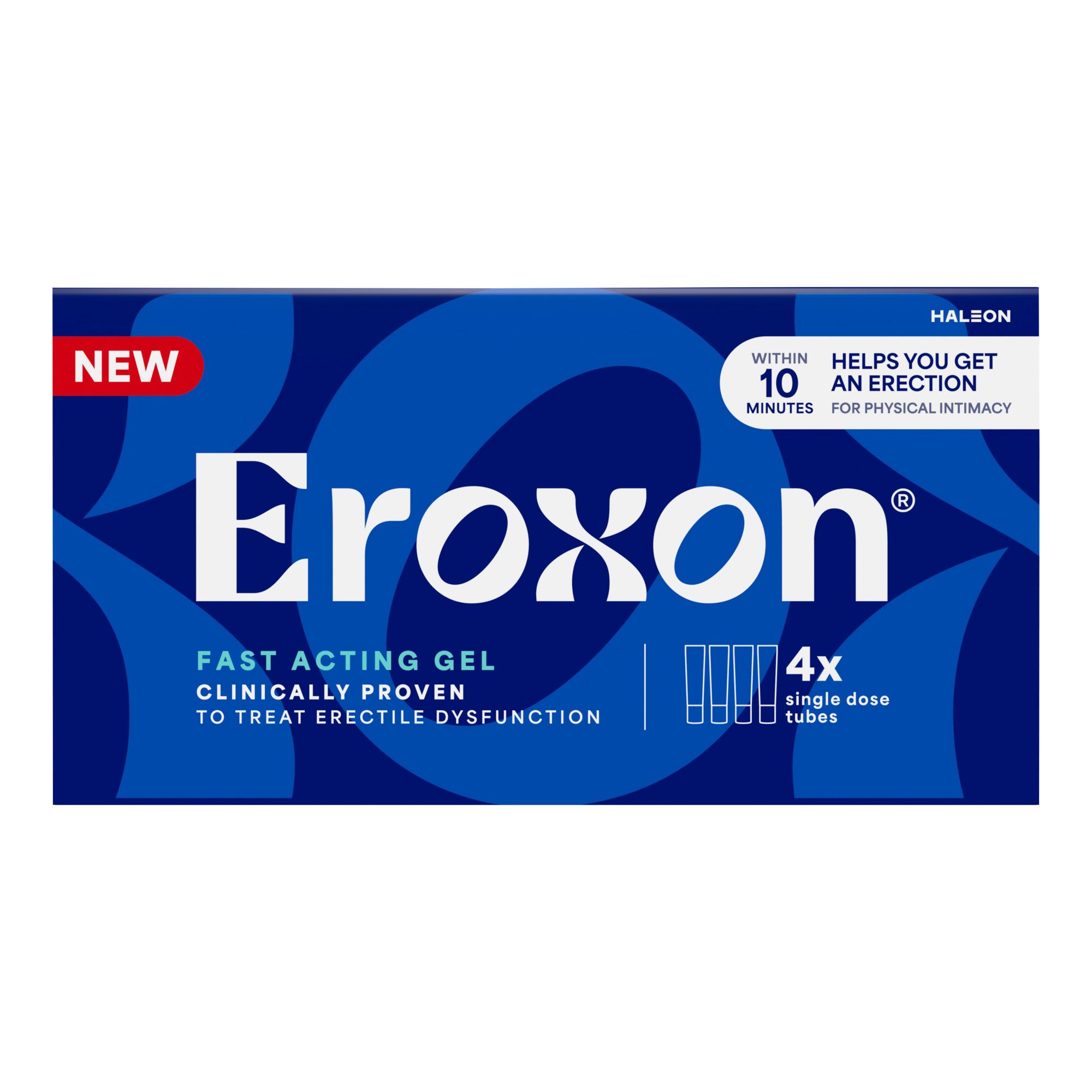 Eroxon Erectile Dysfunction Treatment Gel, 4 pack