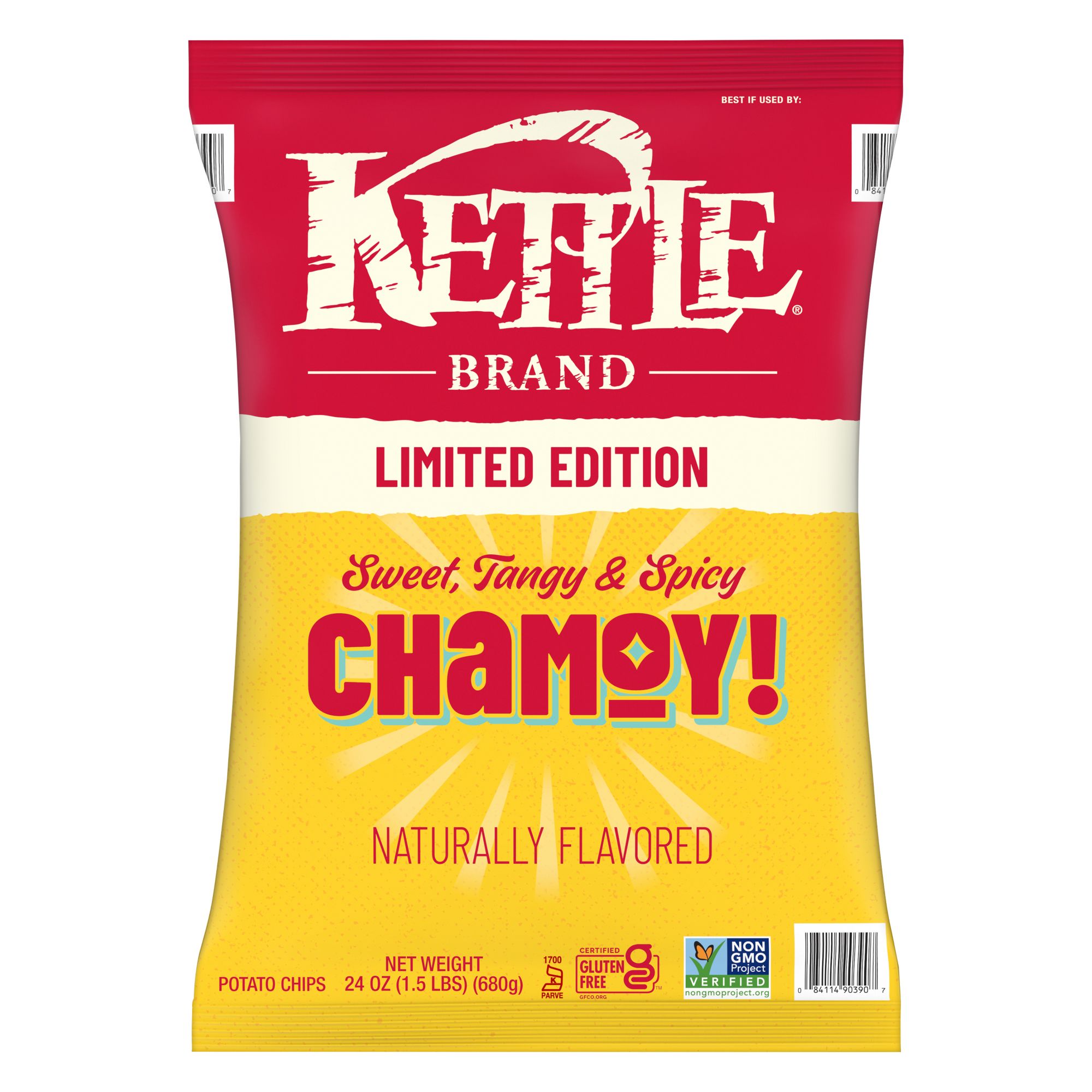 Kettle Brand Limited Edition Chamoy Flavored Potato Chips, 24 oz.