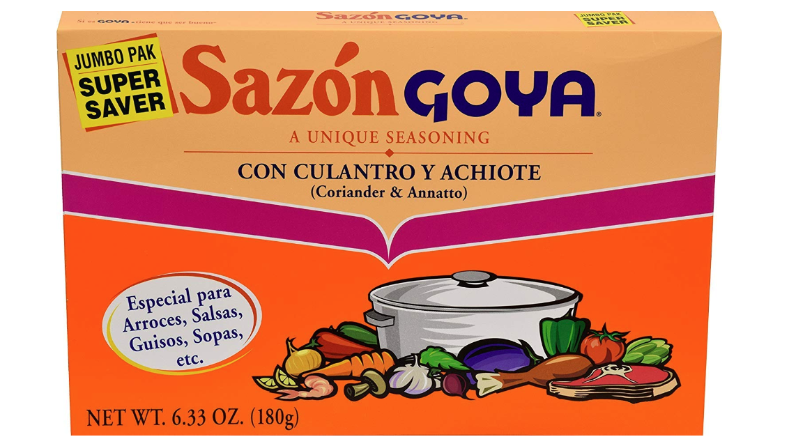 Goya Sazon Coriander & Annatto Seasoning 6.33 oz