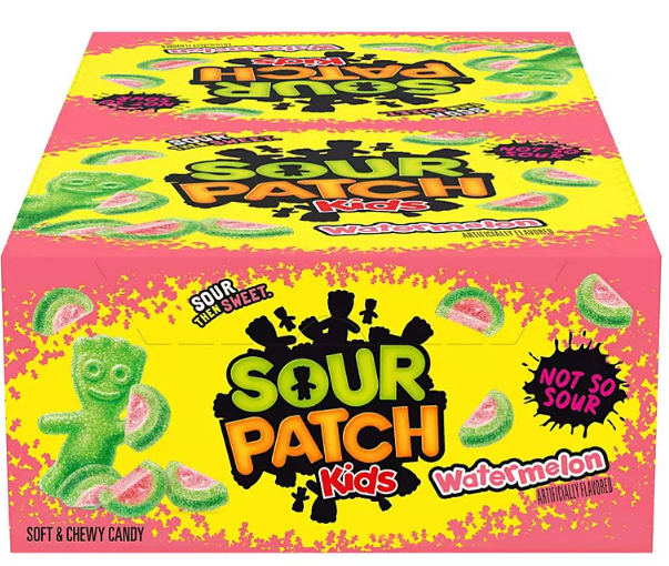 Sour Patch Kids Candy Watermelon 2 oz (24-pk)