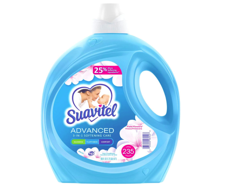 Suavitel Advanced Liquid Fabric Softener 160 oz
