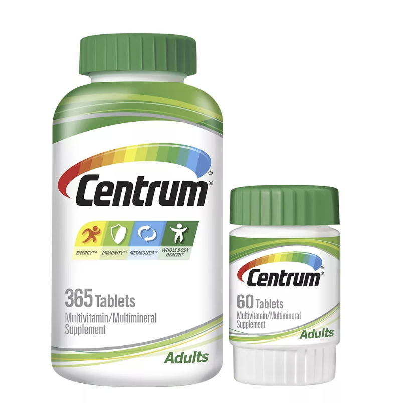 Centrum Adults Multivitamins Variety Pack 425 ct