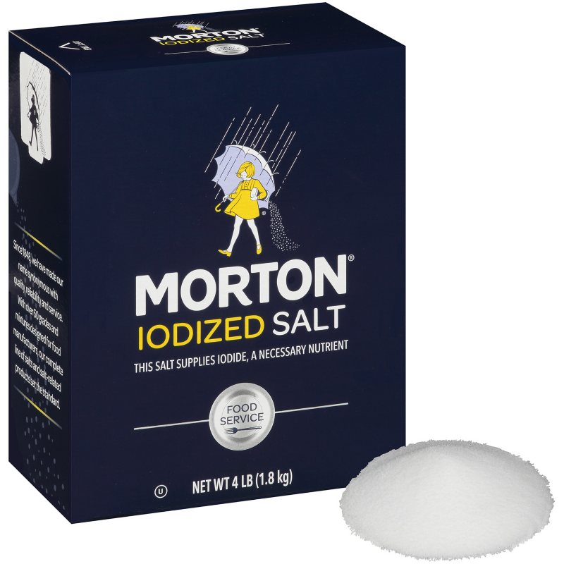 Morton Iodized Salt 64 oz