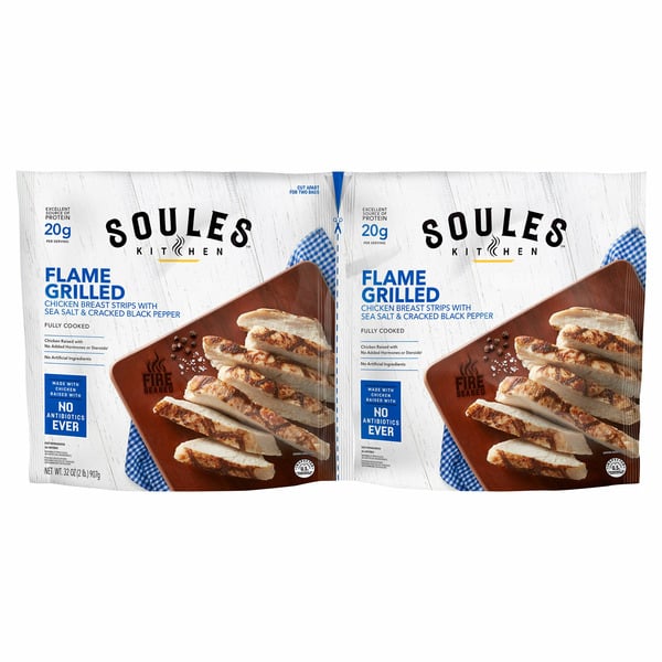 Soules Kitchen Flame Grilled Chicken, 32 oz