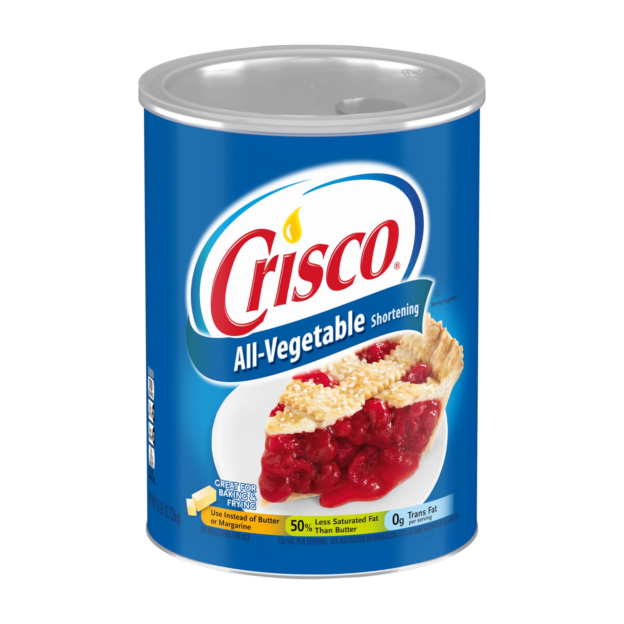 Crisco All-Vegetable Shortening 96 oz