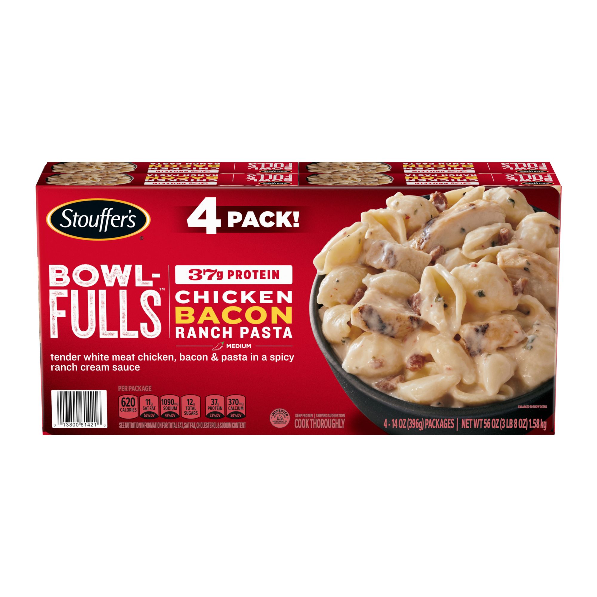 Stouffer's Chicken Bacon Ranch Bowl-Fulls, 4 pack