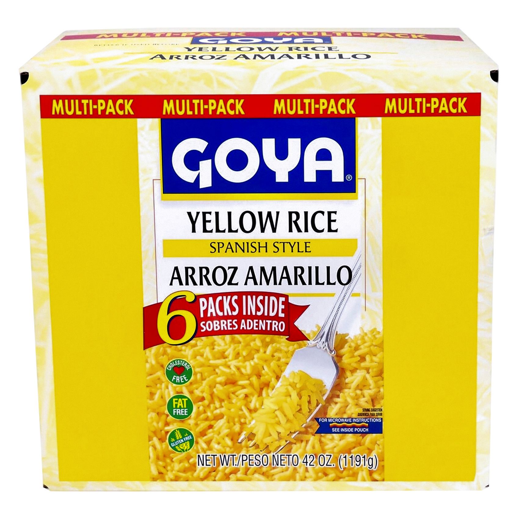 Goya Yellow Rice Mix, 7 oz., 6 pack