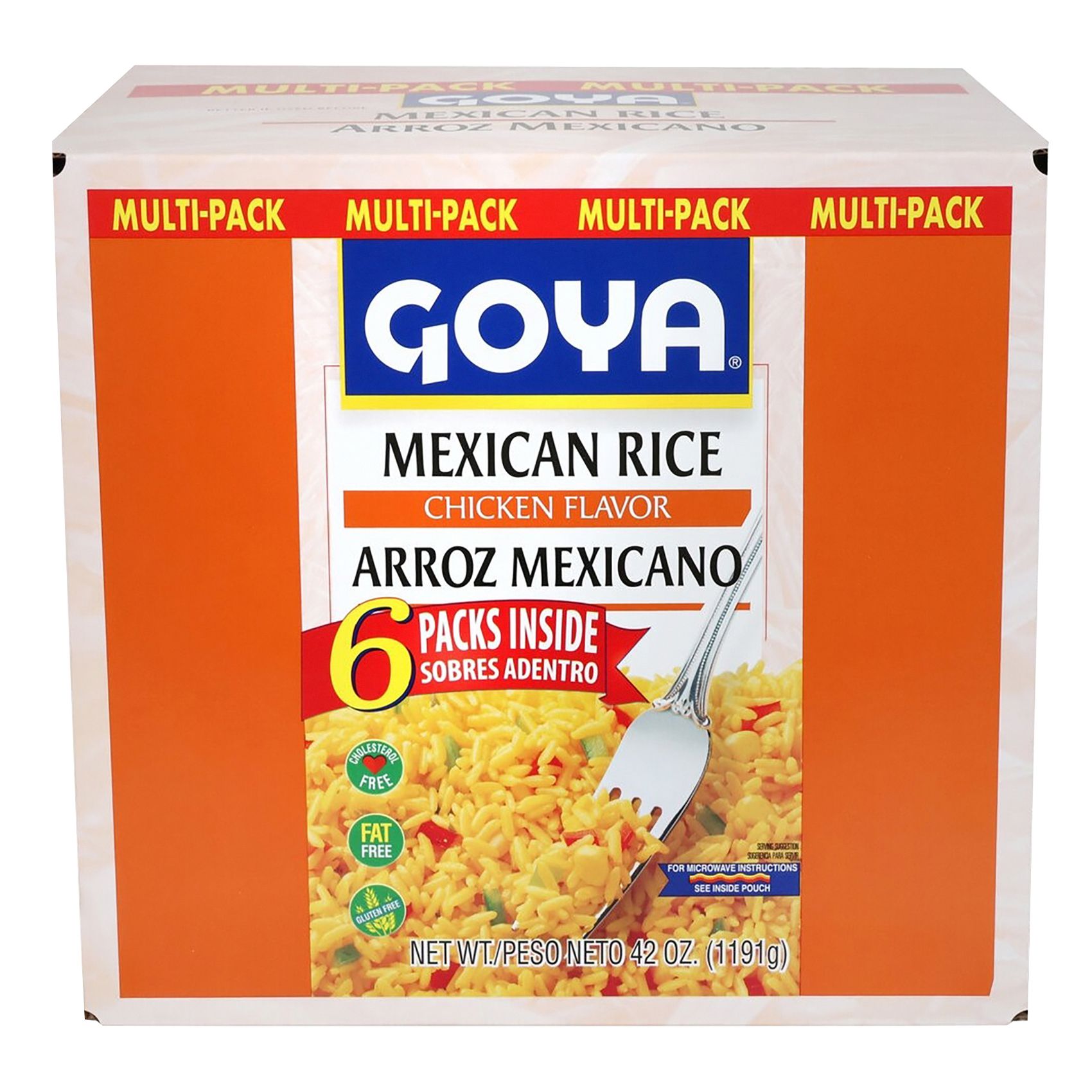 Goya Mexican Rice, 7 oz., 6 pack