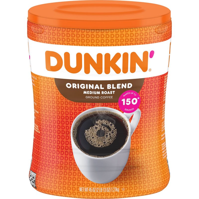 Dunkin' Donuts Original Ground Coffee 45 oz