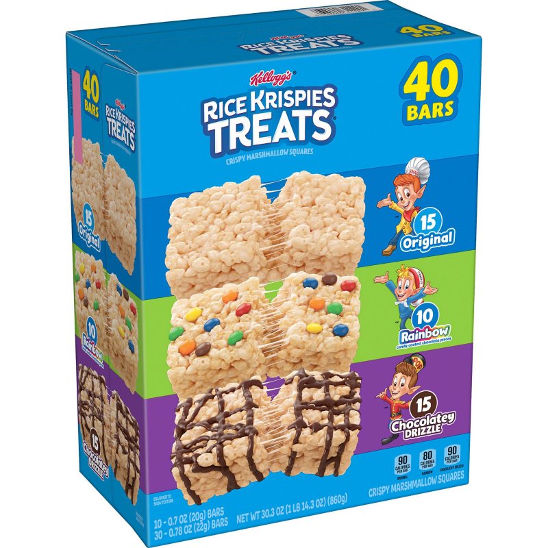 Rice Krispies Treats Variety Pack, 40 count