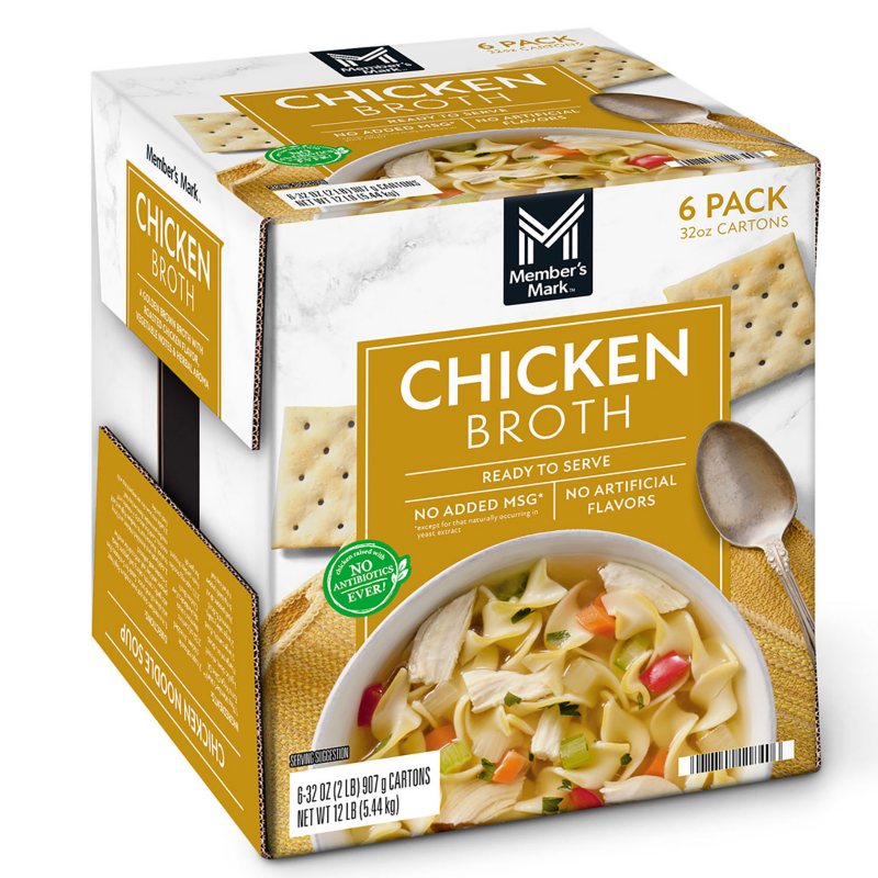 Member's Mark Chicken Broth 32 oz (6-pk)