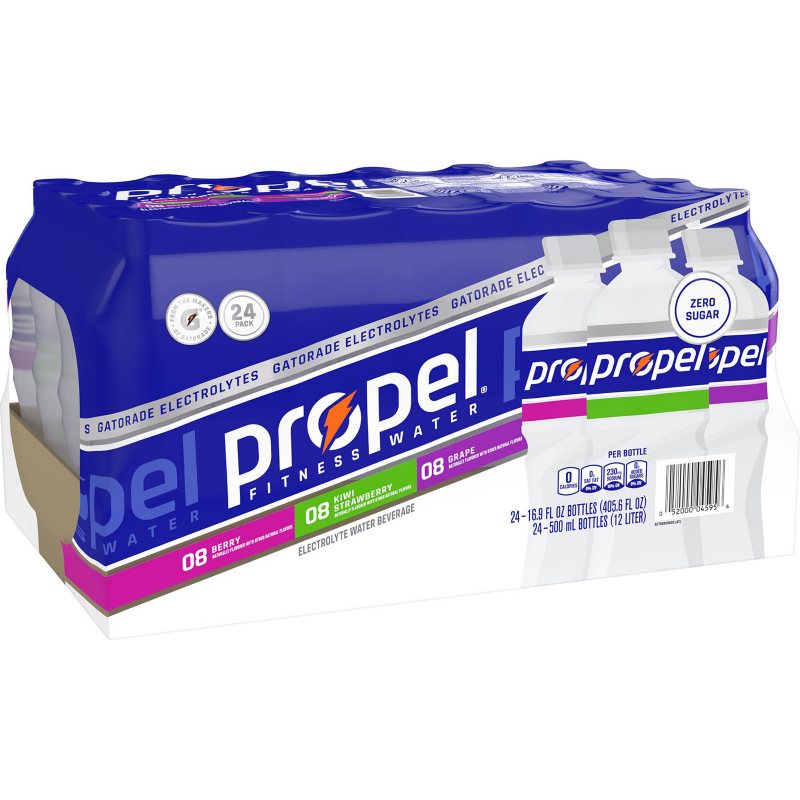 Propel Electrolyte Water Beverage Variety Pack 16.9 fl oz (24-