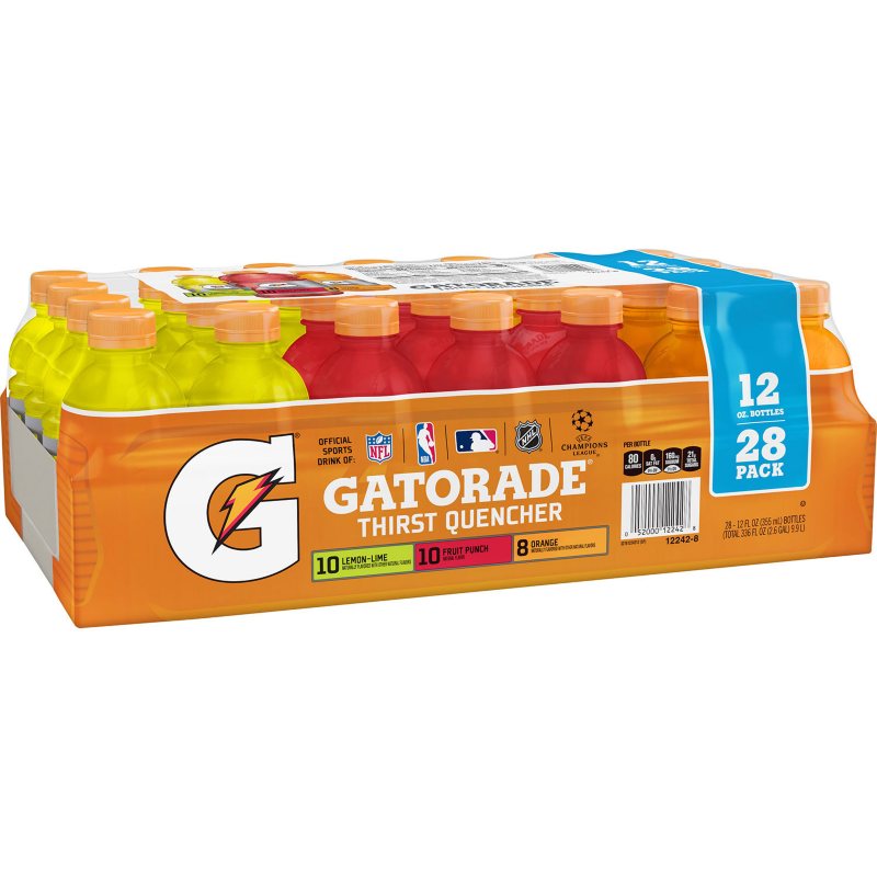 Gatorade Thirst Quencher Drinks Variety Pack 12 fl oz (28-pk)